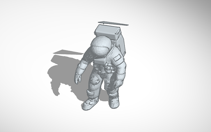 3D design moonwalker - Tinkercad