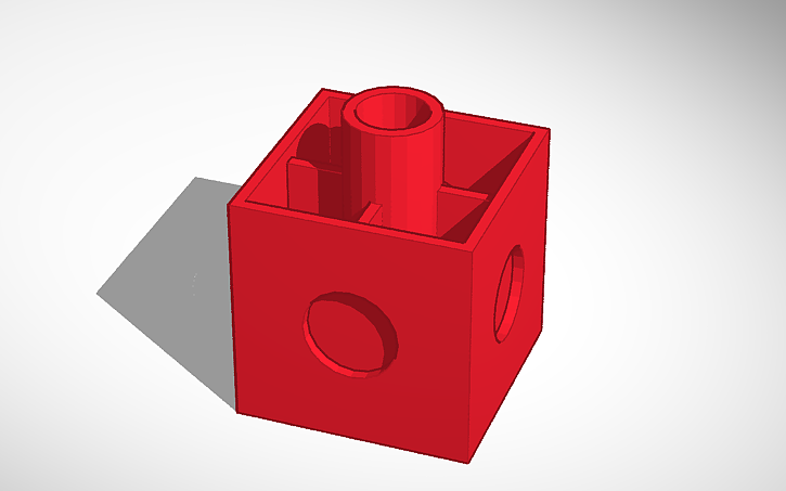 3D design Linking Cube - Tinkercad