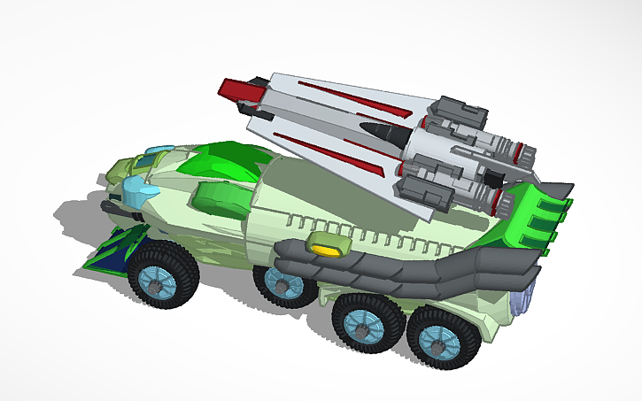 3D design Tank & Falcon-5 sqad | Tinkercad