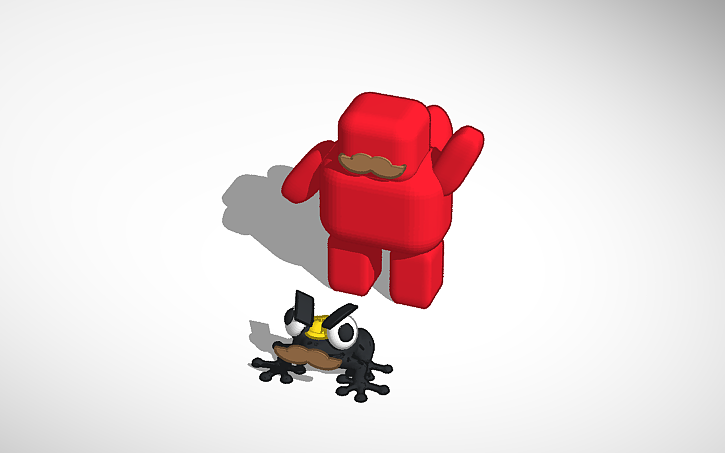3D design Copy of Frog | Tinkercad