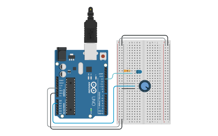 Circuit design Rasuman_Q2Dimmer | Tinkercad