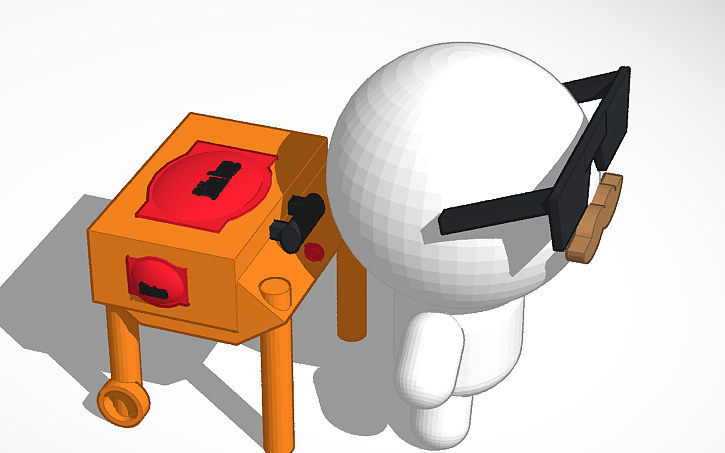 3D design grill | Tinkercad