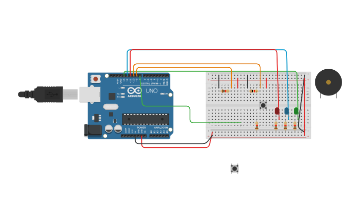 Circuit design tp test - Tinkercad