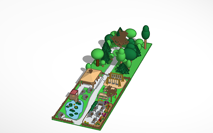 3D design Spring Pond Park | Tinkercad
