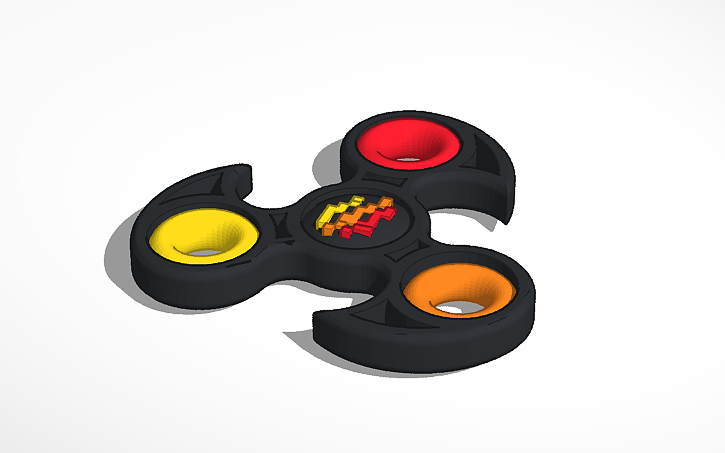 3D design fidget spinner | Tinkercad