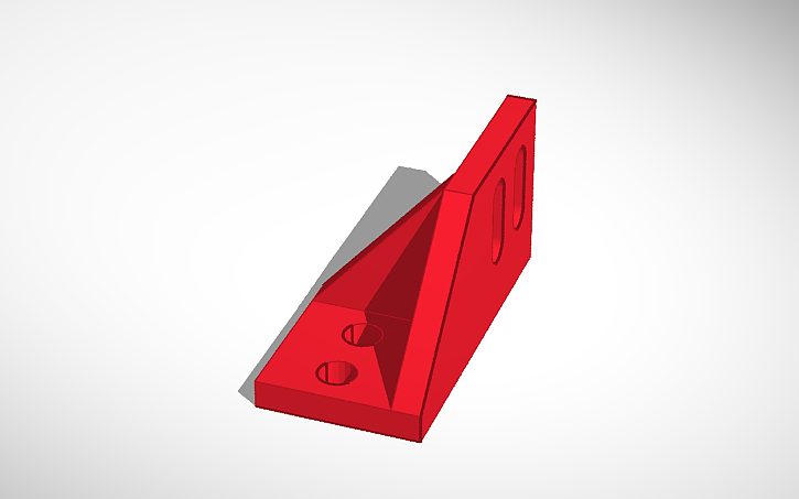 3d Design Support Bracket Tinkercad