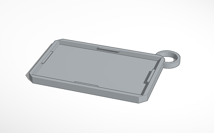 3D design BCPS Card Holder 2.0 {Keep Blank} | Tinkercad