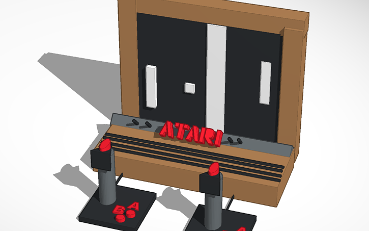 3D design Atari Console | Tinkercad