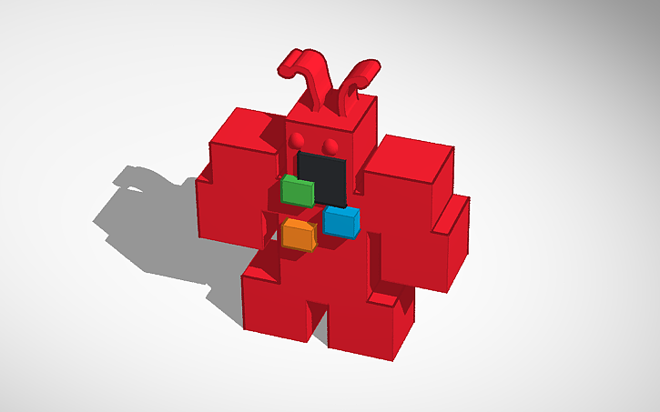 3D design Arlo Beckers / Robot / Green - Tinkercad