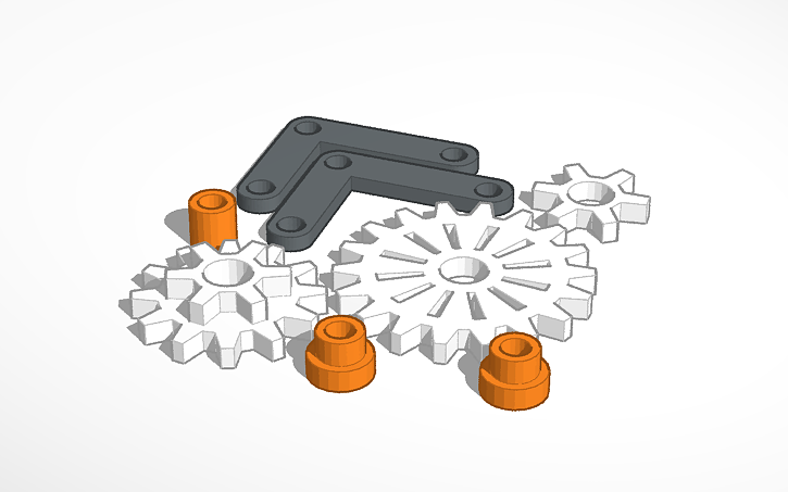 3D design Gears - Tinkercad
