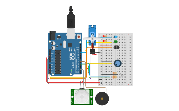 Circuit design IA3 Engineering - Tinkercad