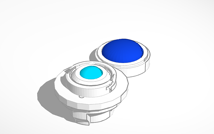 3D design Royal beyblade driver - Tinkercad