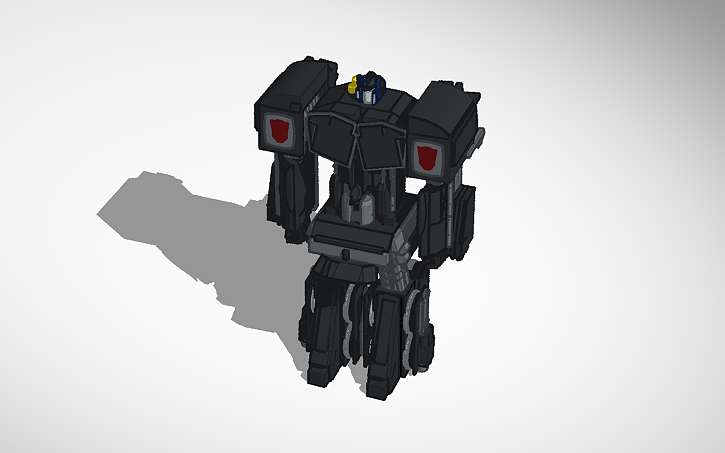 3D design Copy of transformers rail convoy 2.4 - Tinkercad
