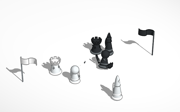 3D design Chess wars | Tinkercad