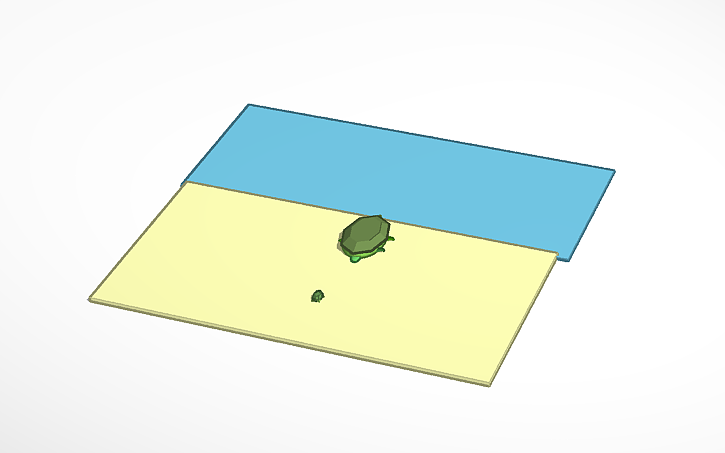 3D design Turtle - Tinkercad