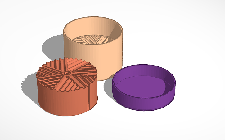 3D design WEED GRINDER REMIX - Tinkercad