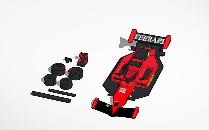 3D design F1 - Tinkercad