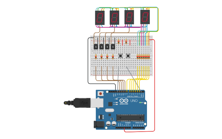 Circuit design 7 | Tinkercad