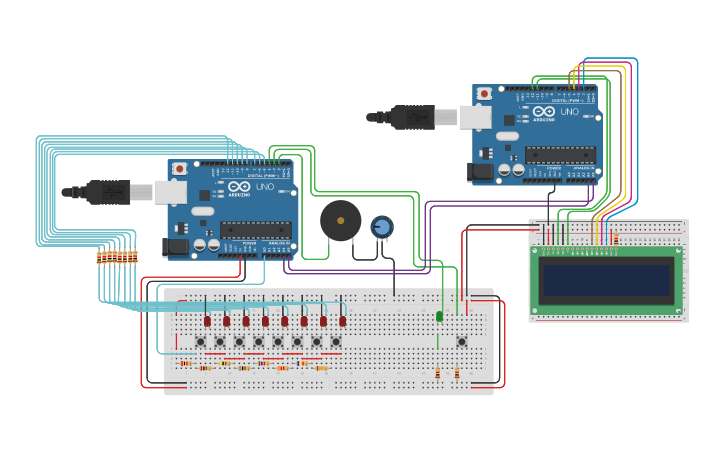 Circuit design VIN - Tinkercad