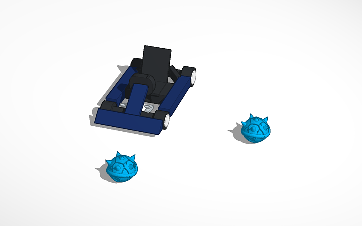 3D design Mario Kart - Tinkercad