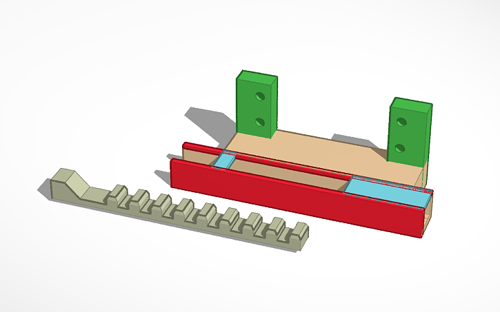 3d Design Linear Actuator For Dc1611sg Tinkercad
