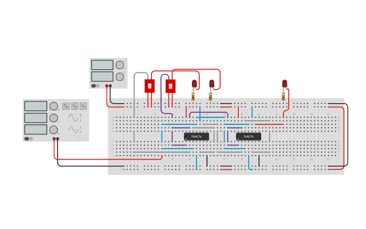 Circuit design duc-siso - Tinkercad