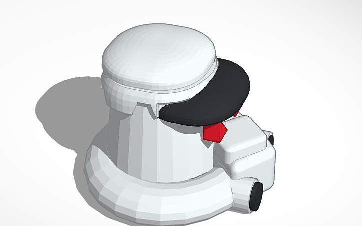 3D design gas mask - Tinkercad