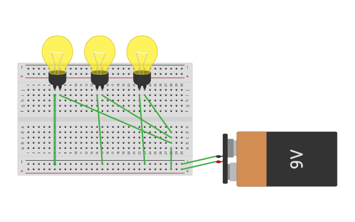 Circuit Design Series Parallel Circuit Tinkercad
