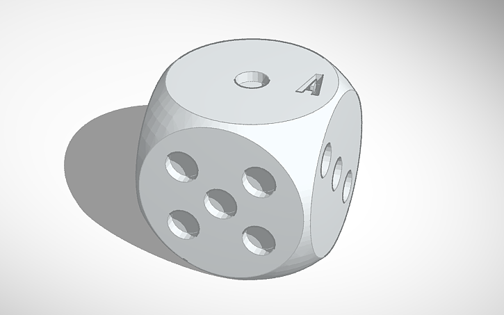 3D design 20200529 Amanda dice | Tinkercad