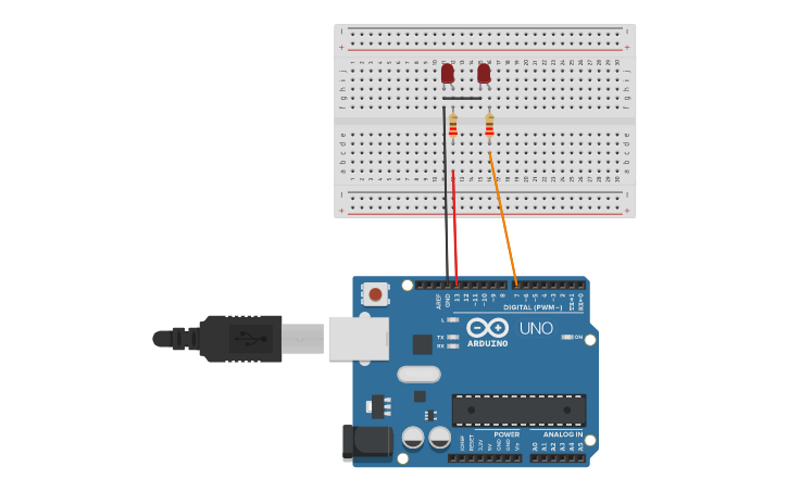 Circuit design función - Tinkercad