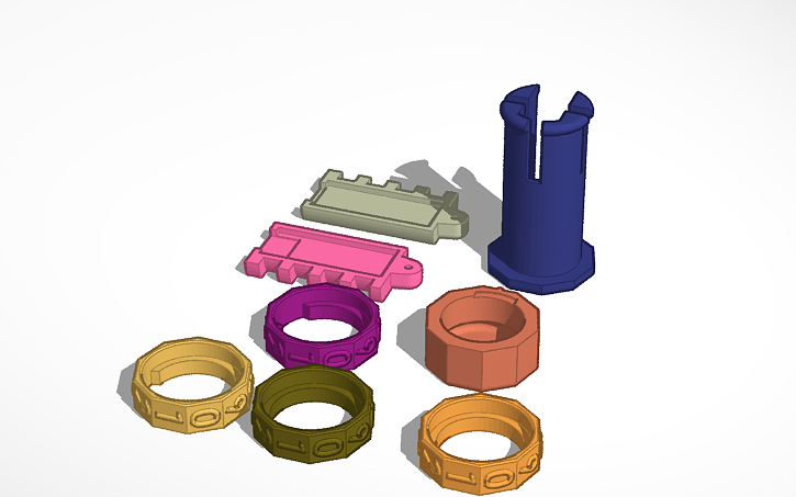 3D design USB Lock | Tinkercad