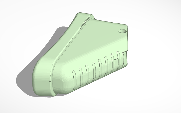 3D design NERF SCAR Stock - Tinkercad