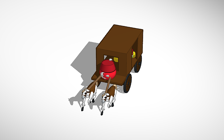 3D design Cart - Tinkercad