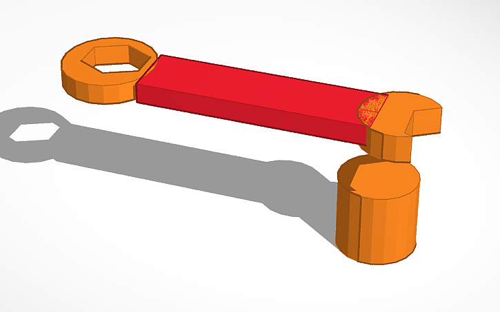 3D design Chris THICK Rench - Tinkercad