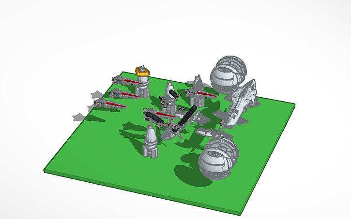 3D design The Clone Wars - Tinkercad
