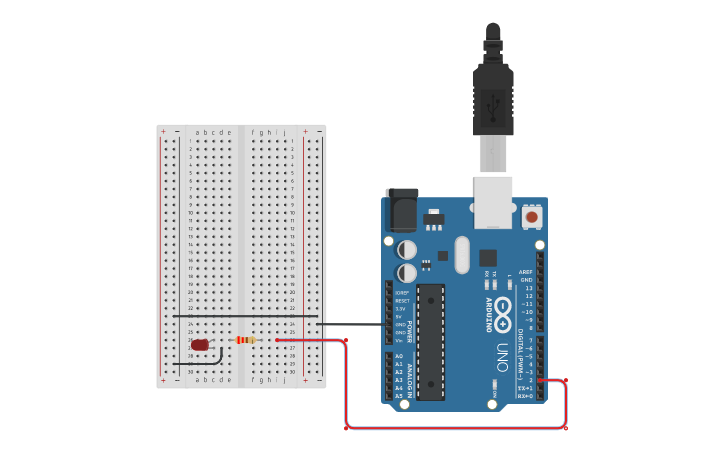 Circuit design Activity 8 - Microcontroller | Tinkercad
