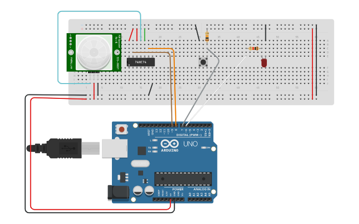 Circuit design Event Detector w_Arduino - Tinkercad