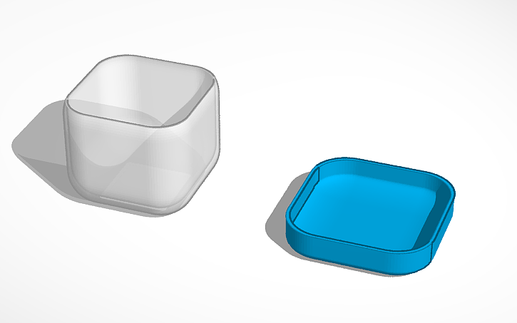 3D design Container - Tinkercad