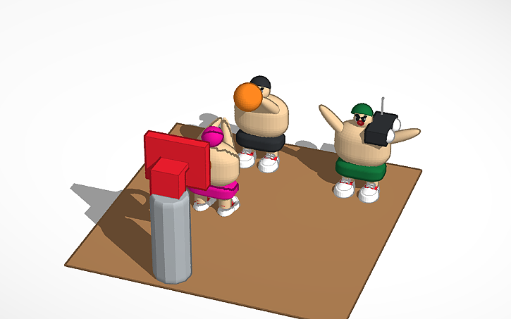 3D design basketball - Tinkercad