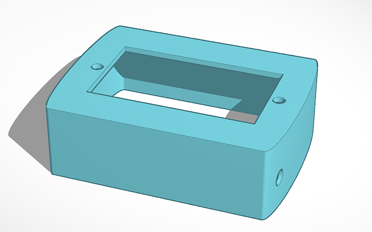 3D design Voltmeter on Richter-Mount for Motorbike | Tinkercad