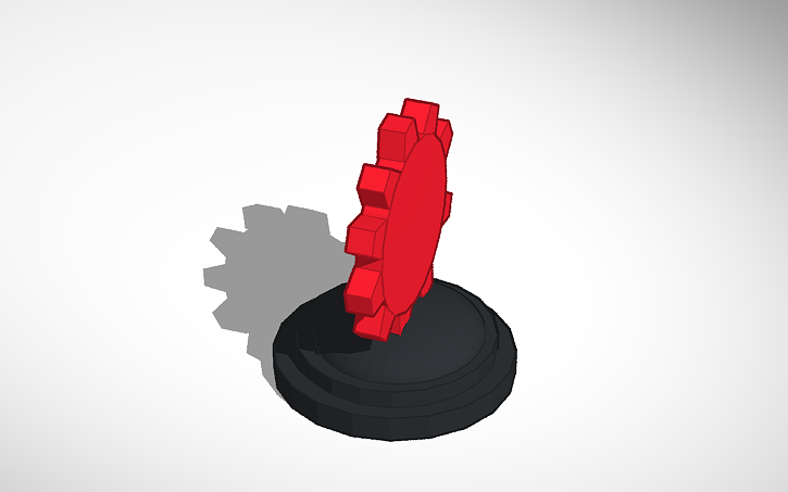 3D design Homestuck chess piece - Dave Strider - Knight of time - Tinkercad