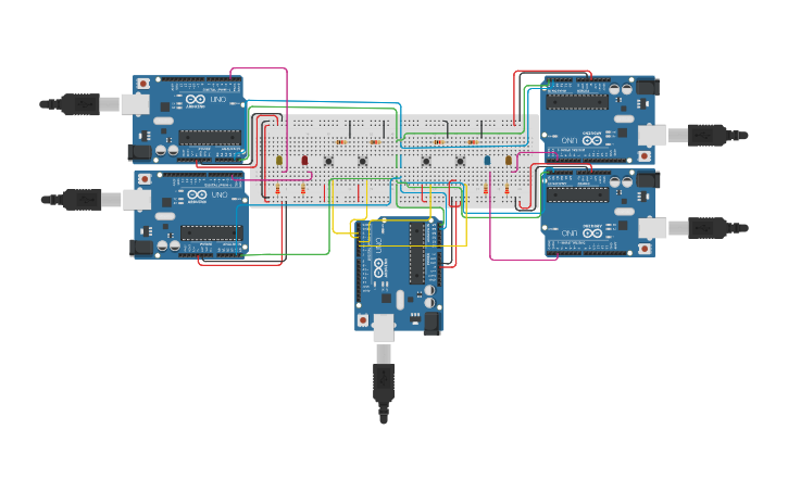 Circuit Design I2c And Spi Bus Tinkercad