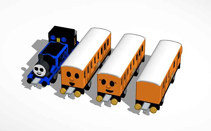 3D design Dan the Clever Engine - Tinkercad