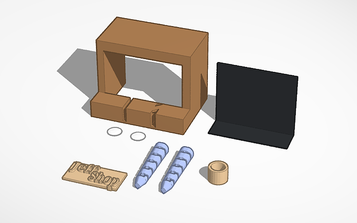 3D design Mini Jeff Shop from Roblox Doors v2 | Tinkercad