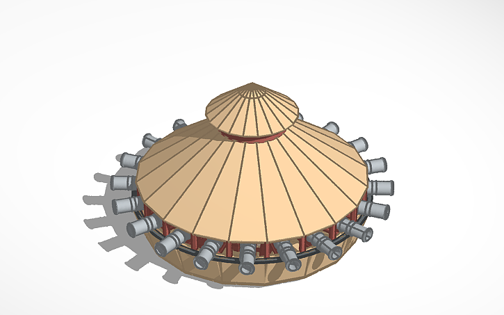 3D design Leonardo Da Vinci Tank [Finished!] - Tinkercad