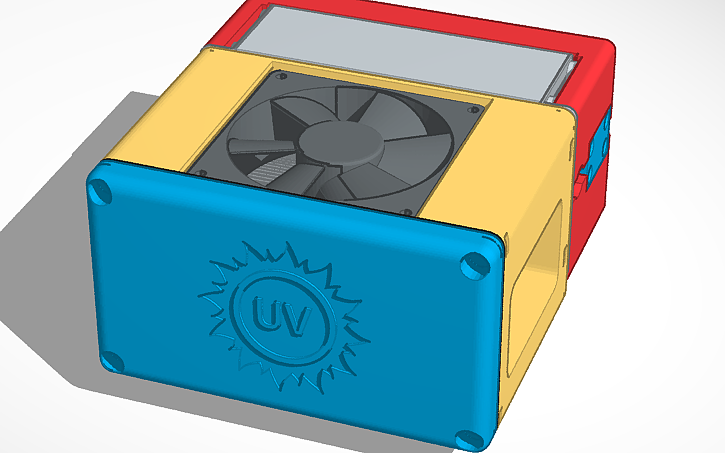 3D design UV LED Projector 2 | Tinkercad