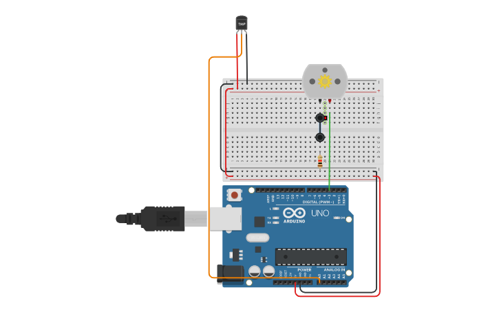 Circuit design Desafío 8 Arduino II. Luciano Rosi. - Tinkercad