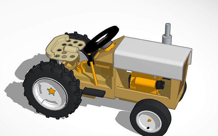 3D design tractors 101 new tractor - Tinkercad