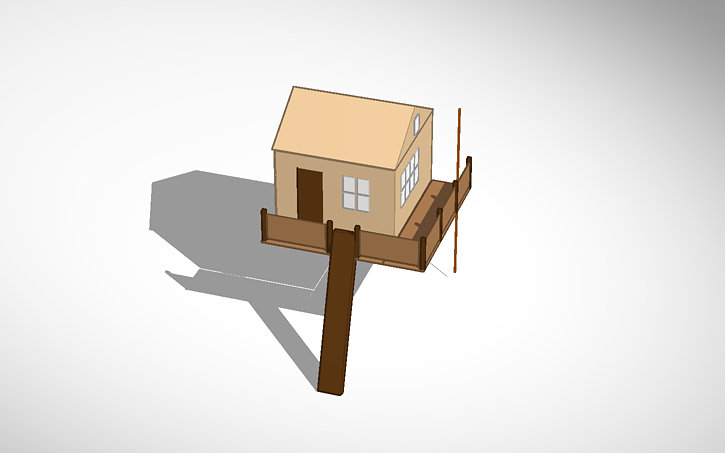 3D design Treehouse | Tinkercad