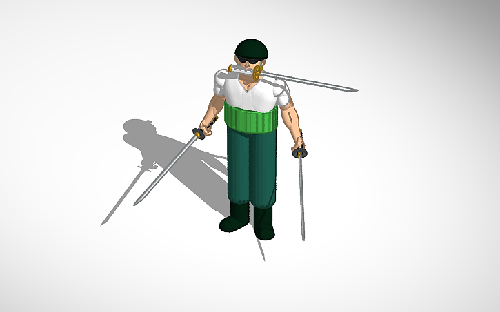 3D design Zoro - Tinkercad